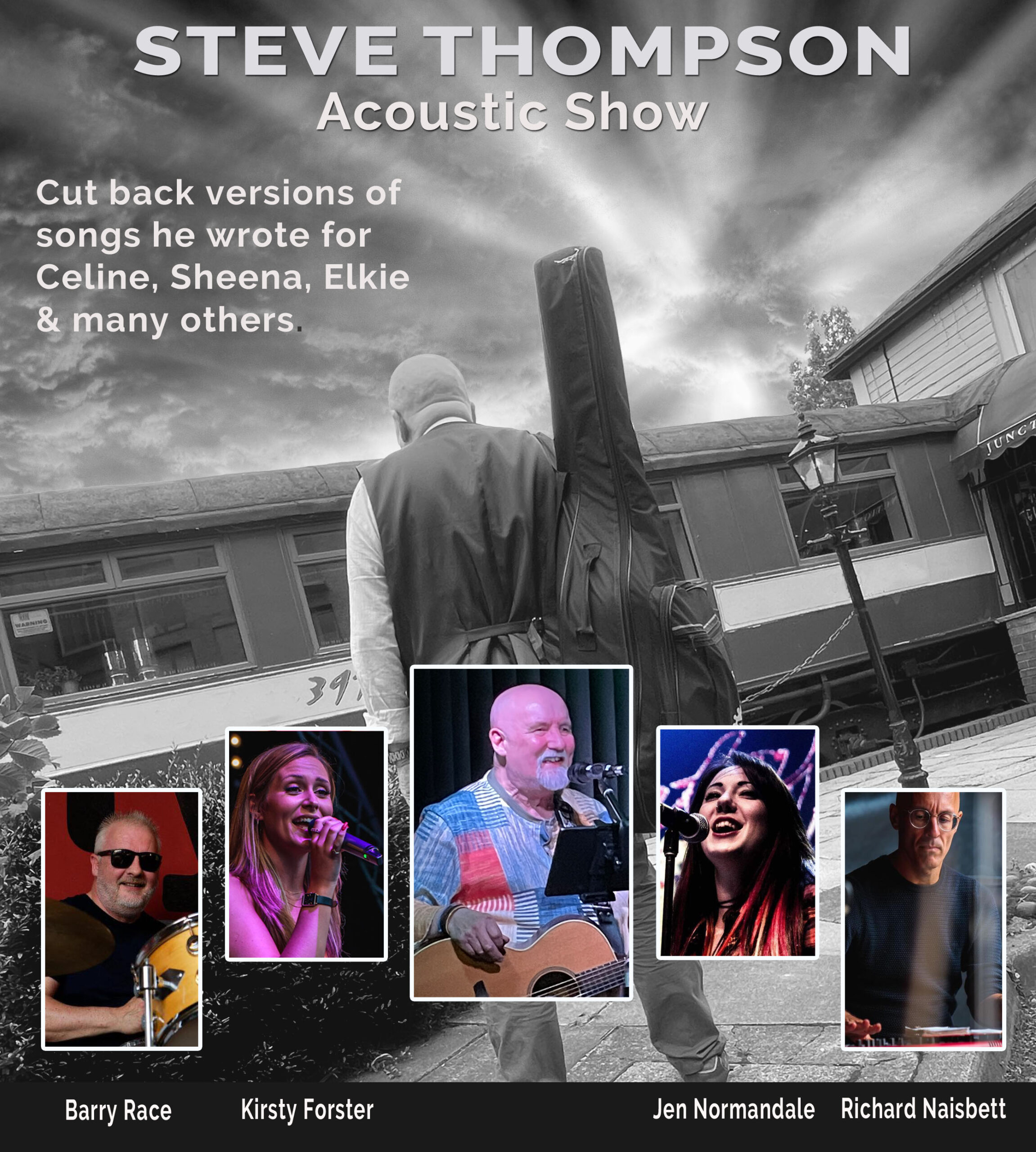 Vocal Rehearsals At The Secret Location - The Steve Thompson Band